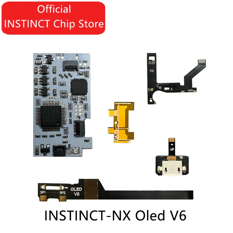 Hwfly Oled 4th Generation V4 V5 INSTINCT V6 Chip Support Oled Console ...