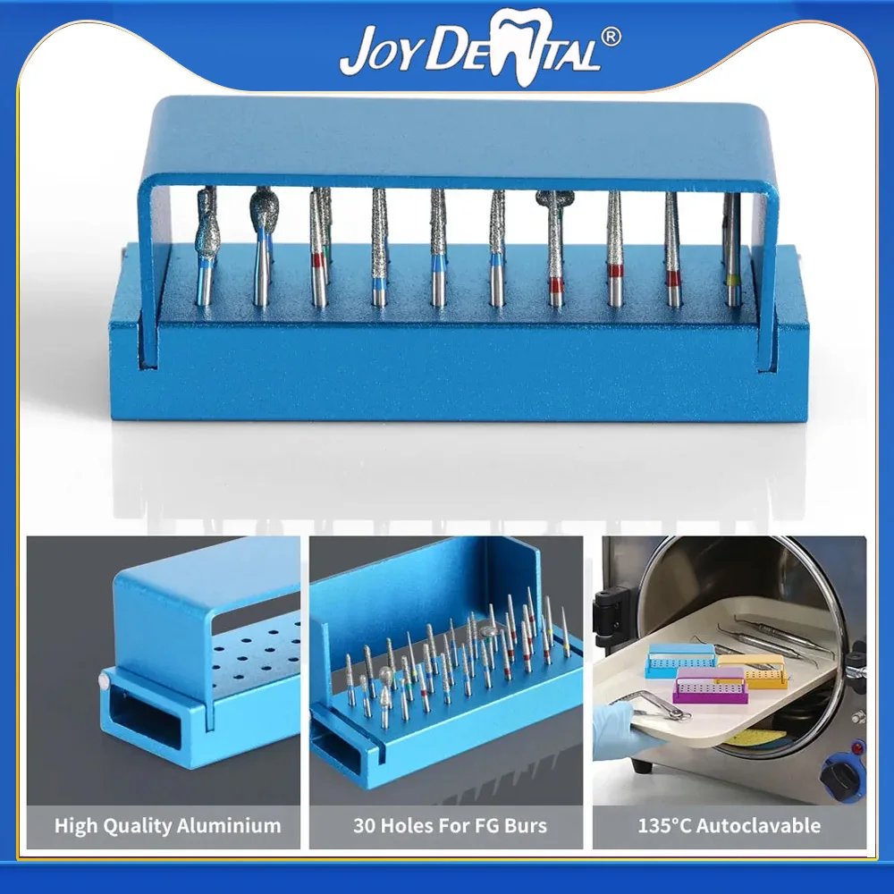 1PC-Dental-Bur-Holder-Metal-Stand-Disinfection-Storage-Box-Fit-for-High ...