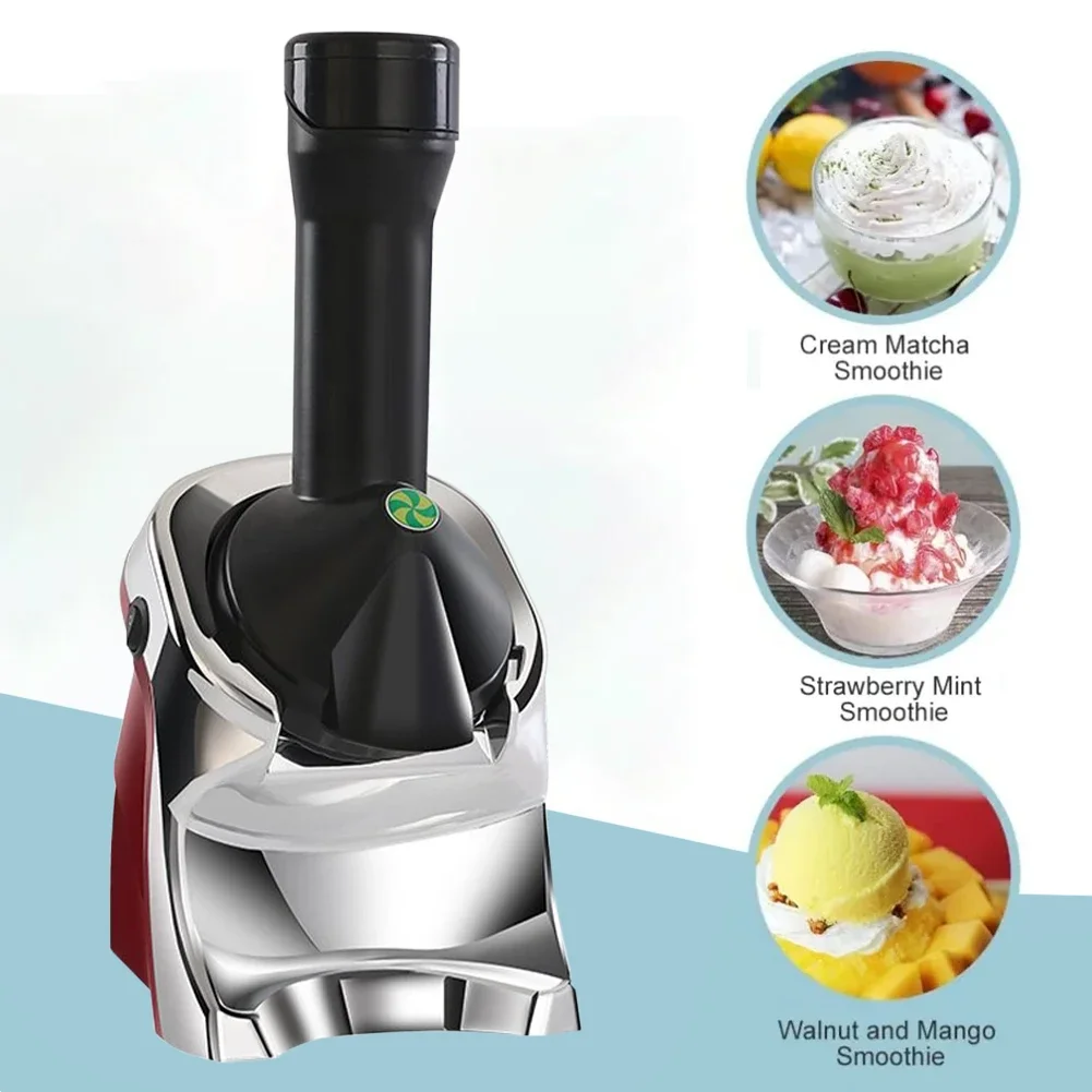 Ice Cream Machine 110V/220V Household Automatic Fruit Ice Cream Maker ...