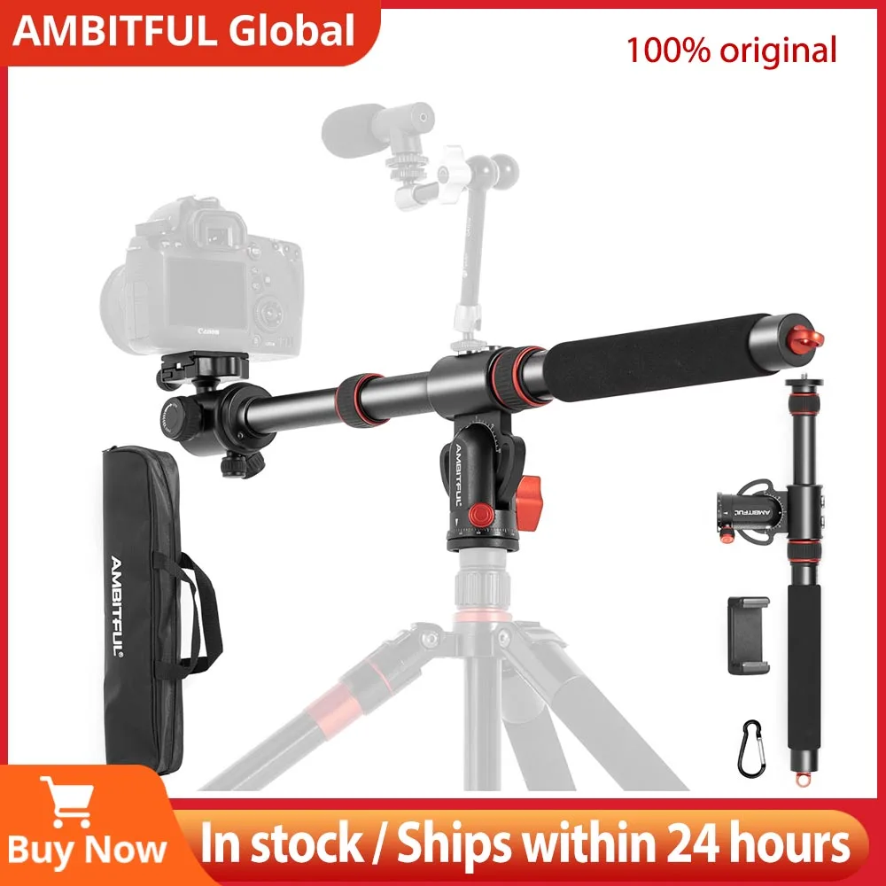 AMBITFUL-GM104-106cm-Aluminium-Alloy-Tripod-Extended-Crossbar-Adjusted ...