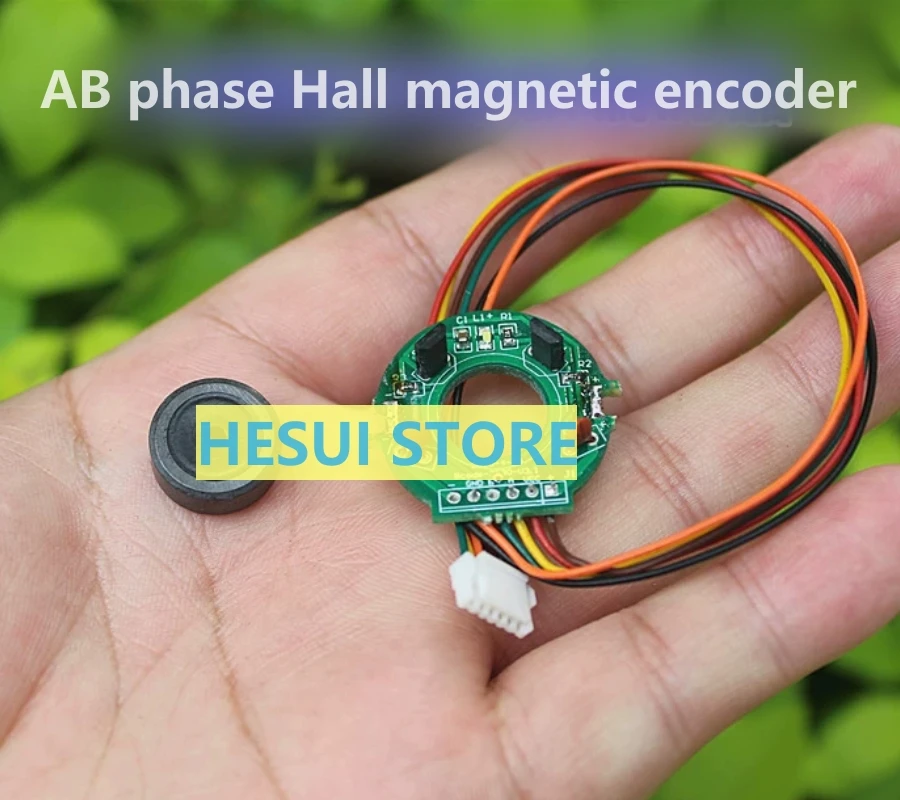 1-5-PCS-AB-phase-Hall-magnetic-encoder-permanent-magnet-DC-motor ...
