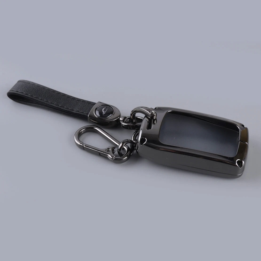 Black-Silver-Car-Key-Fob-Case-Cover-Fit-for-Chevrolet-Silverado-1500 ...