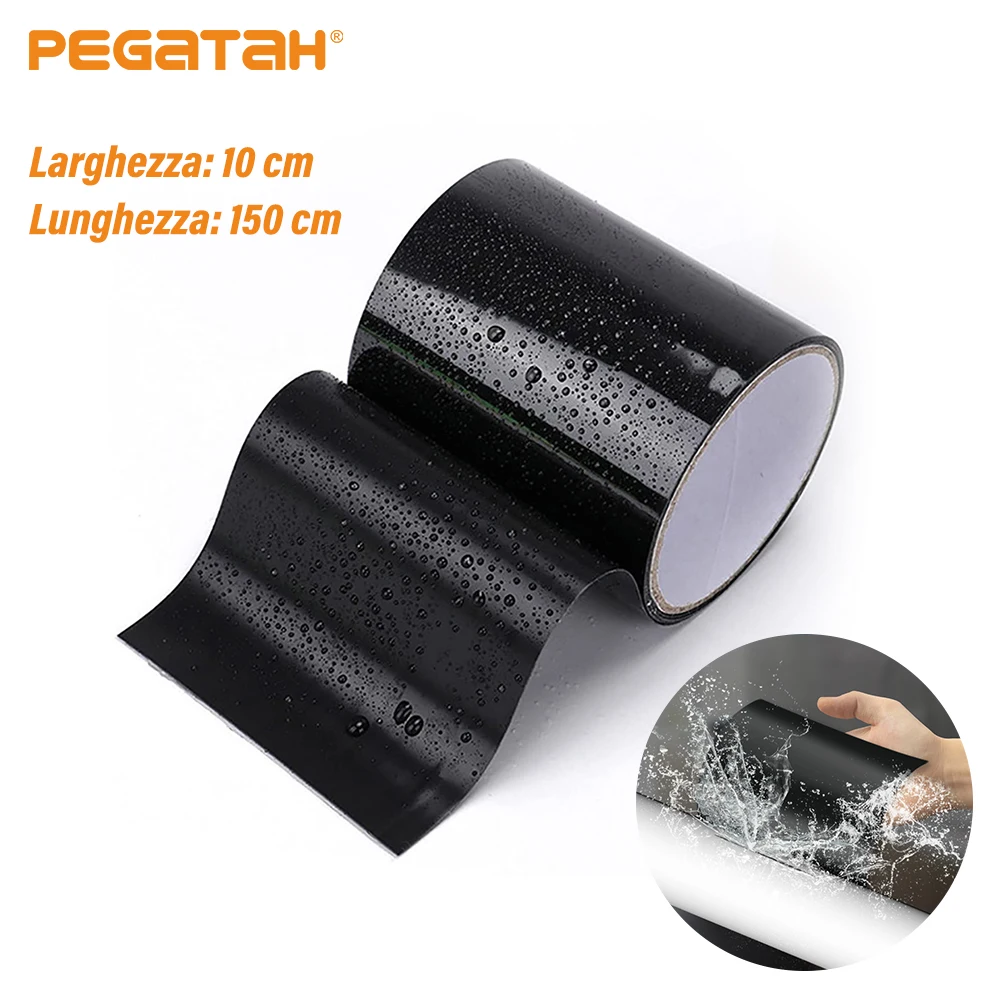 Black-Patch-PVC-Pipe-Super-Strong-Waterproof-Tape-Stop-Leaks-Seal ...