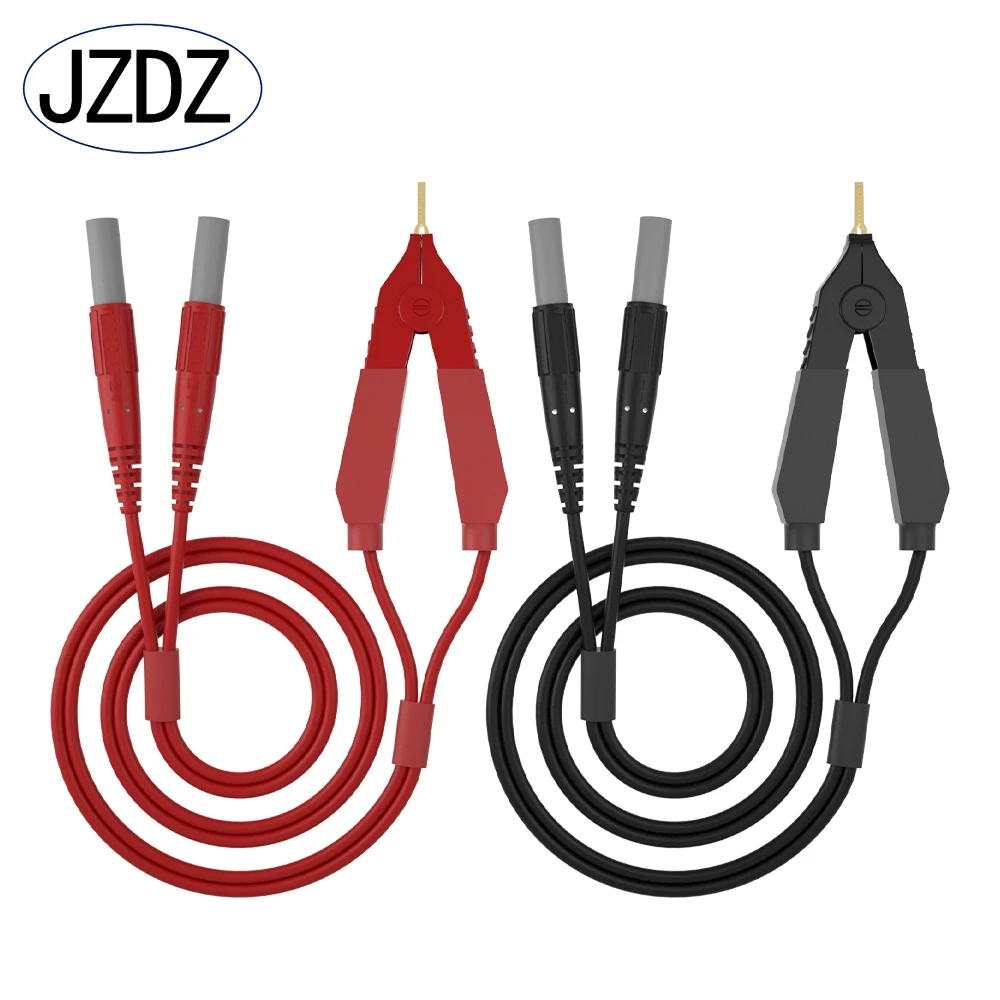 JZDZ-Kelvin-Test-Lcr-Lead-Bottom-Resistance-4-wire-4mm-Safety-Banana ...