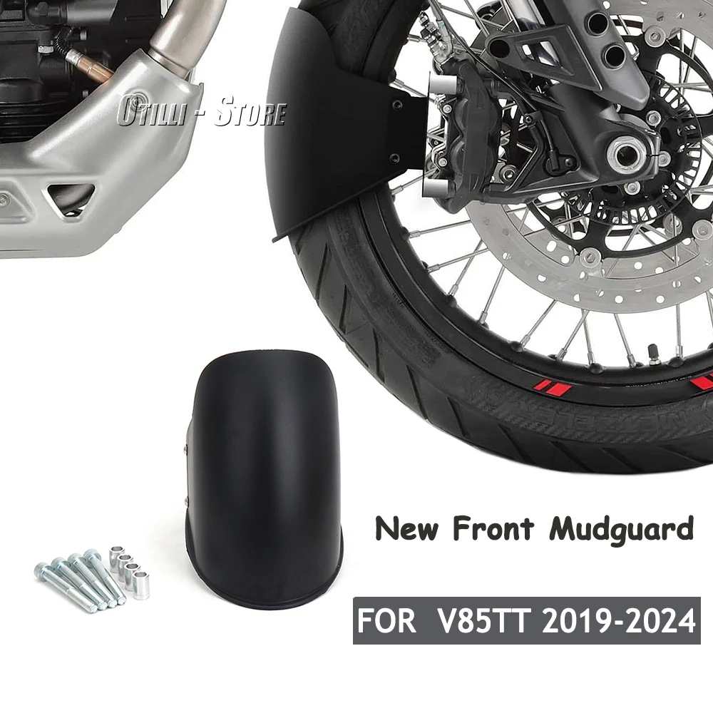Motorcycle Front Fender ABS Mudguard Kit Black Splash Guard For MOTO ...
