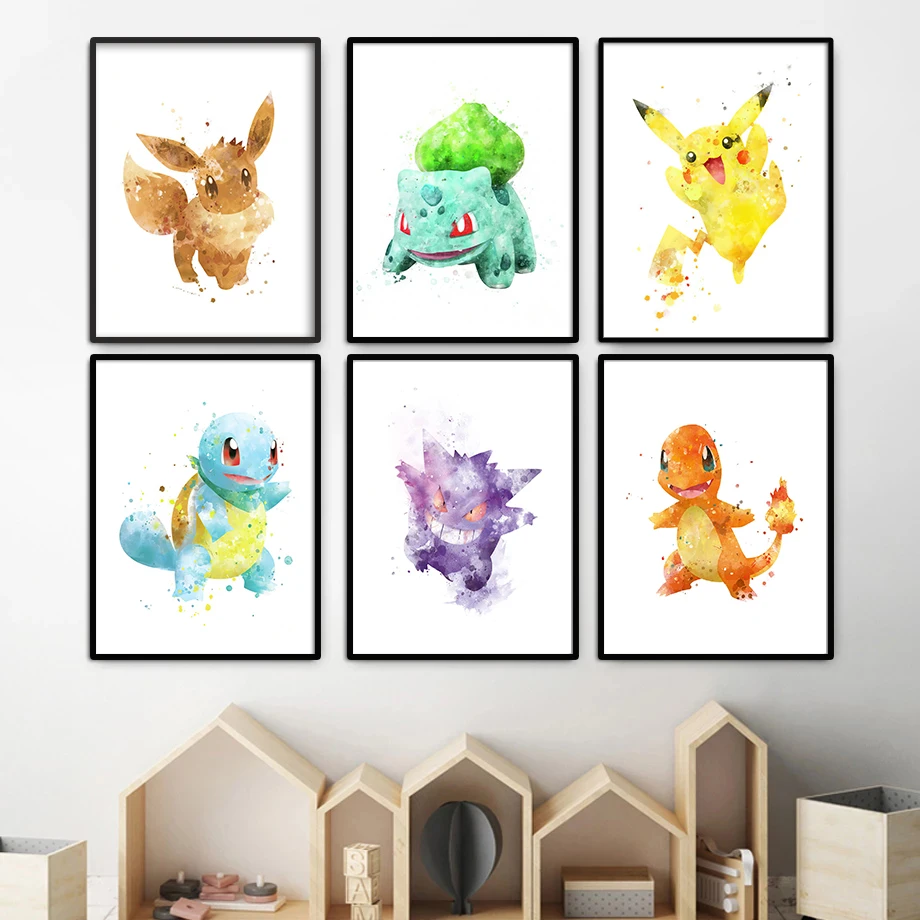Painting Acrylic Squirtle Canvas Painting etna.com.pe