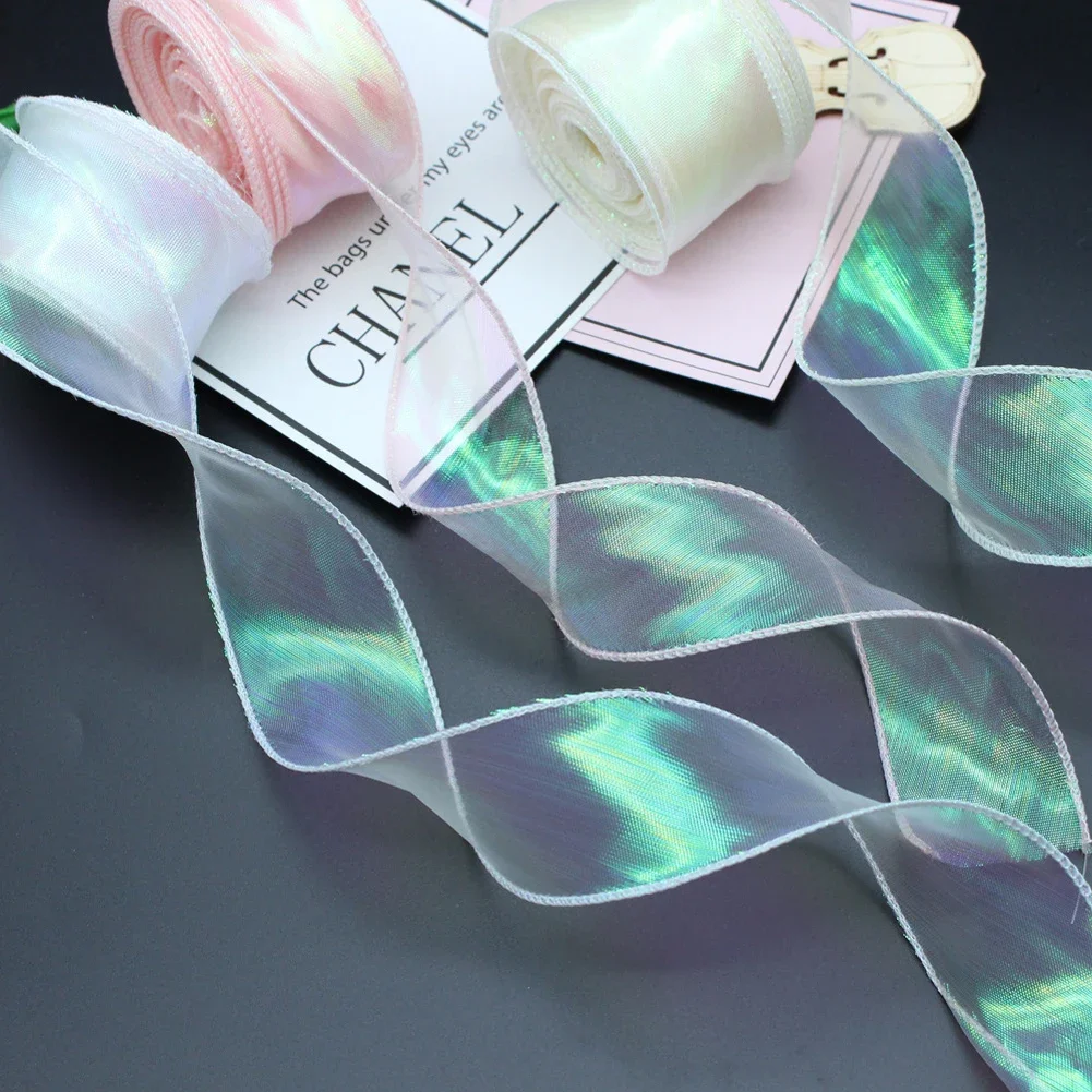 Шелковая лента для рукоделия "Рыбий хвост" 4 см | AliExpress