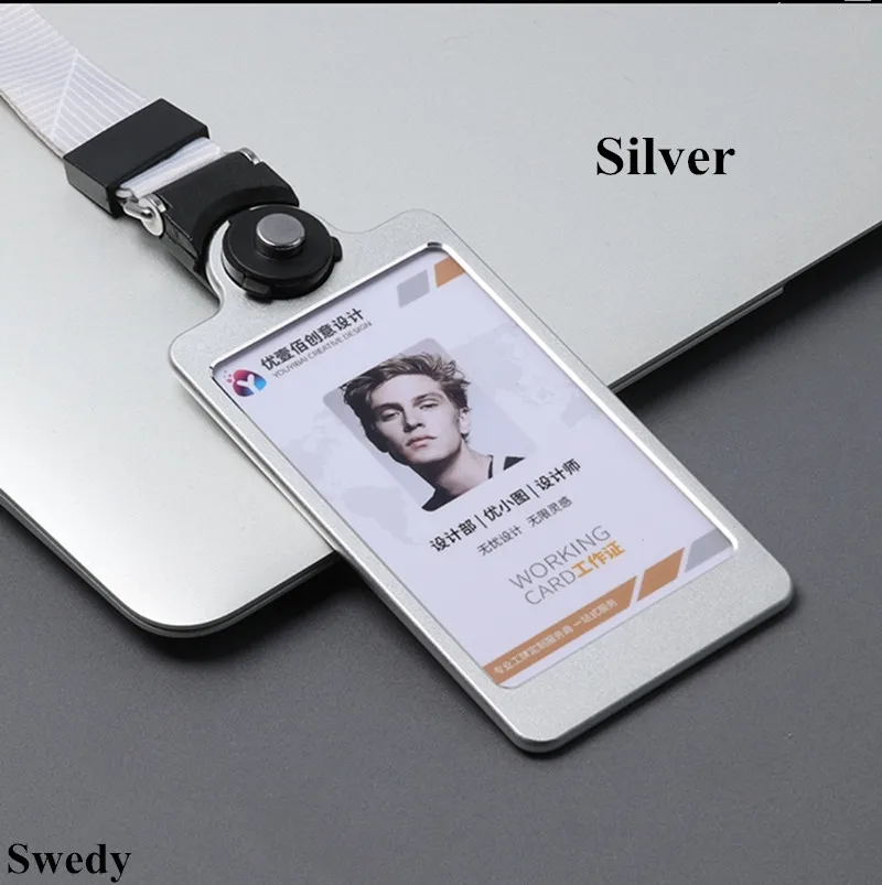 Aluminum Luggage Tags Card Holder Travel Identification Name Tags ...
