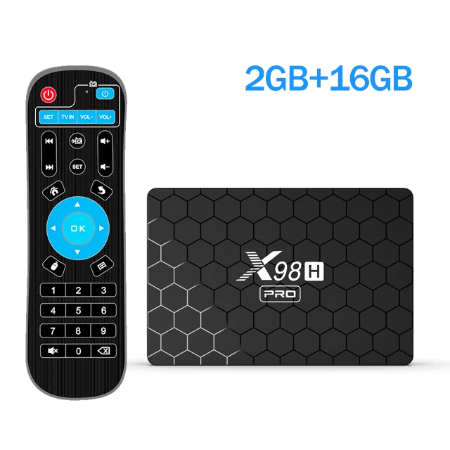 X98H PRO Android 12 Smart TV BOX H618 2.4G 5G Wifi6 4GB 64B BT5.0 H.265 ...