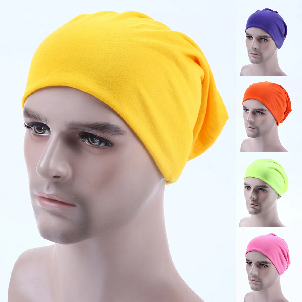 Candy-Color-Cotton-Slouchy-Hat-For-Men-Women-Spring-Summer-Breathable ...