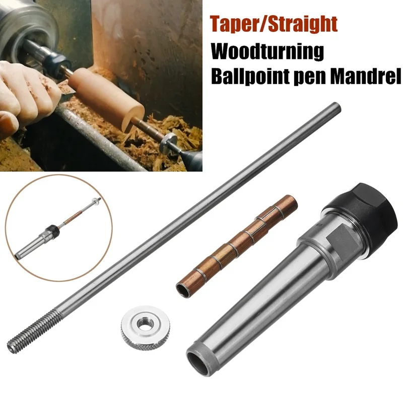 Pen-Mandrel-Woodworking-Pen-Turning-Mandrel-Parts-Woodworking-Steel-Pen ...