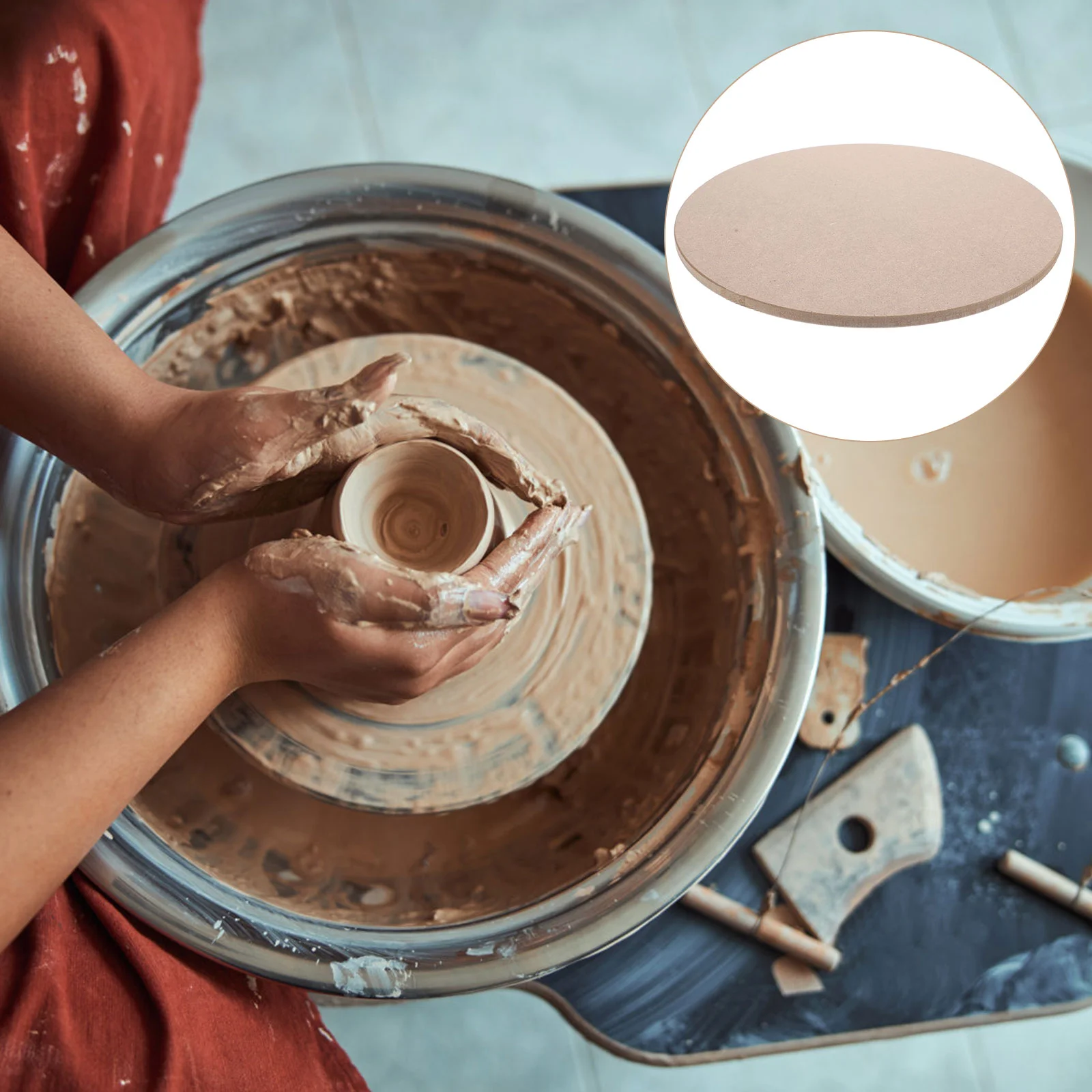 Wooden Bat In Pottery