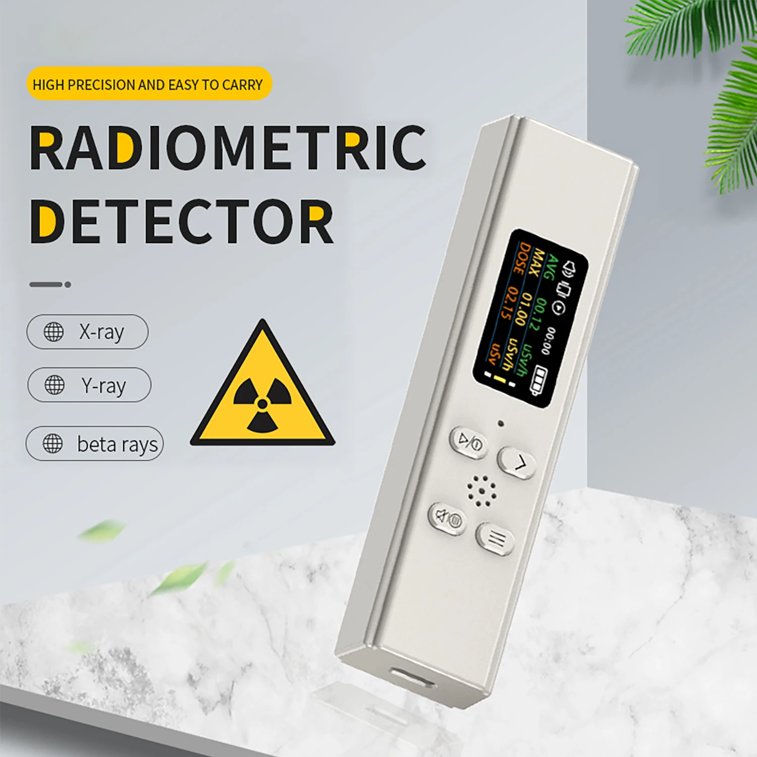 High-Precision-Nuclear-Radiation-Detector-Geiger-Counter-X-ray-ray-ray ...