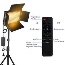 Nagnahz U800+ LED Video Light Photo Studio Lamp Bi-Color 2500K-8500k ...