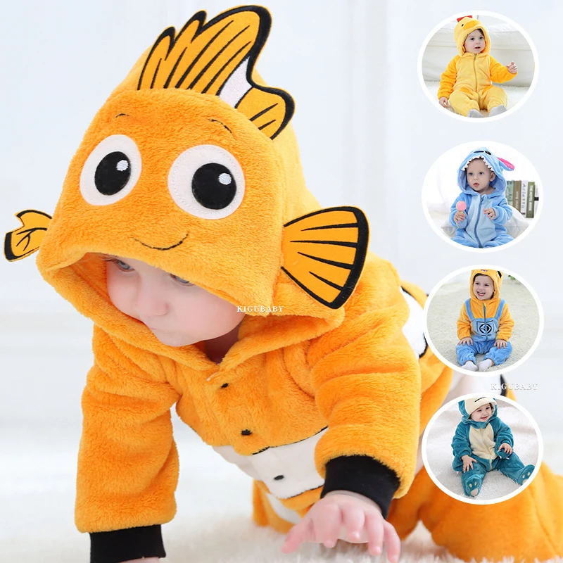 Pokemon-Nemo-Infant-Baby-Rompers-Clothes-Boys-Girls-Cartoon-Pajamas ...