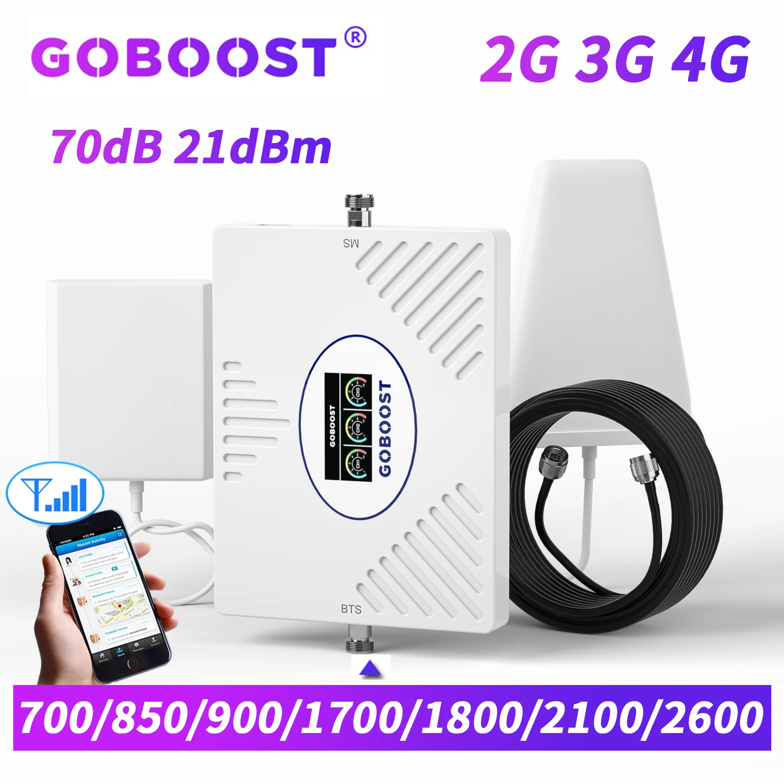 GOBOOST-Signal-Repeater-700-GSM-850-2G-3G-4G-Booster-1700-band4-70dB ...