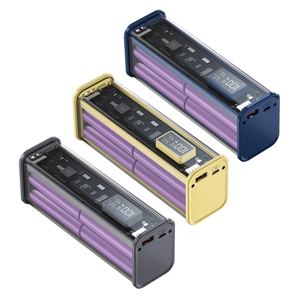 Professional-22-5W-DIY-Battery-Charger-Case-Kits-PD-Fast-Charging-Case ...