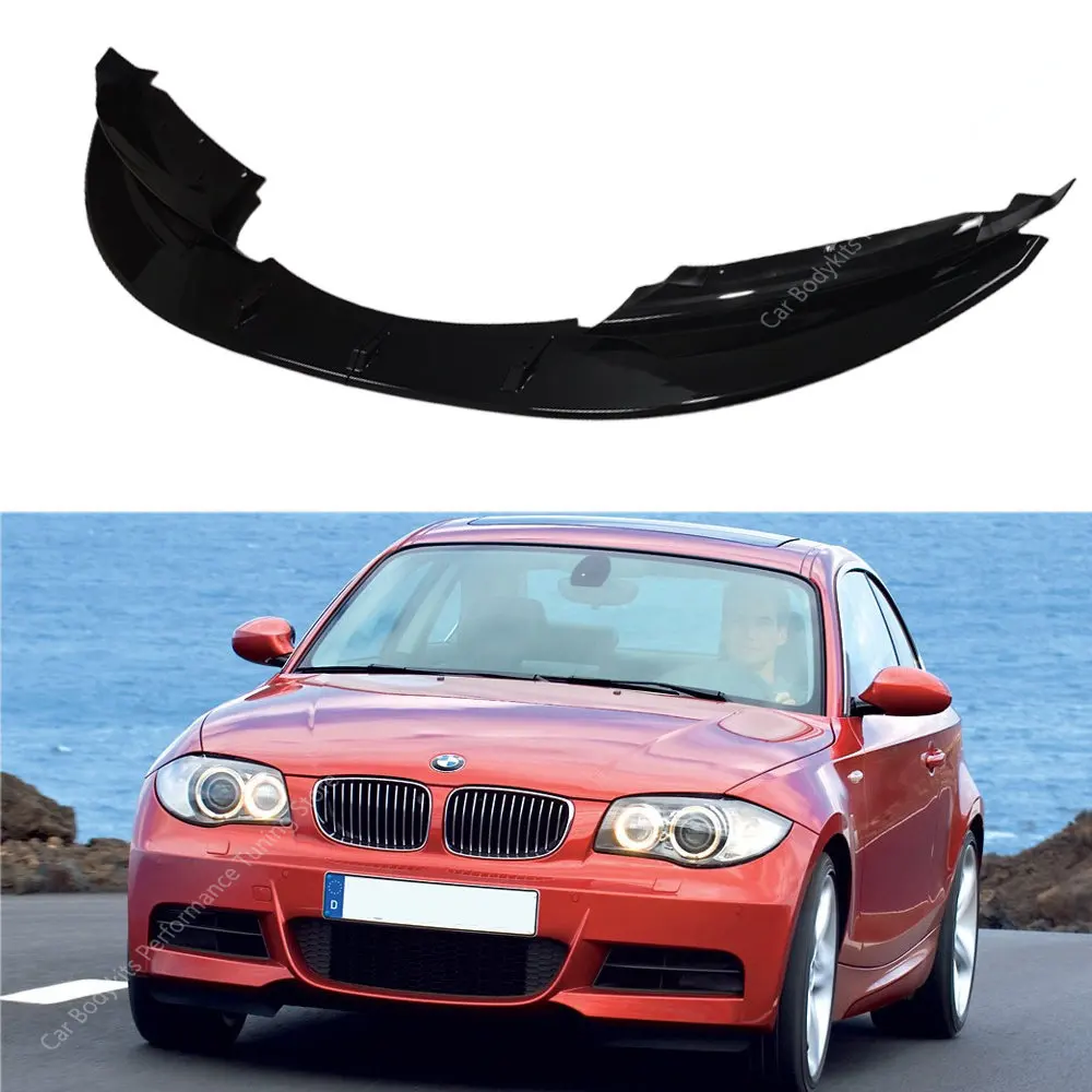 M Performance Style Front Bumper Splitter Lip Spoiler Diffuser For Bmw ...