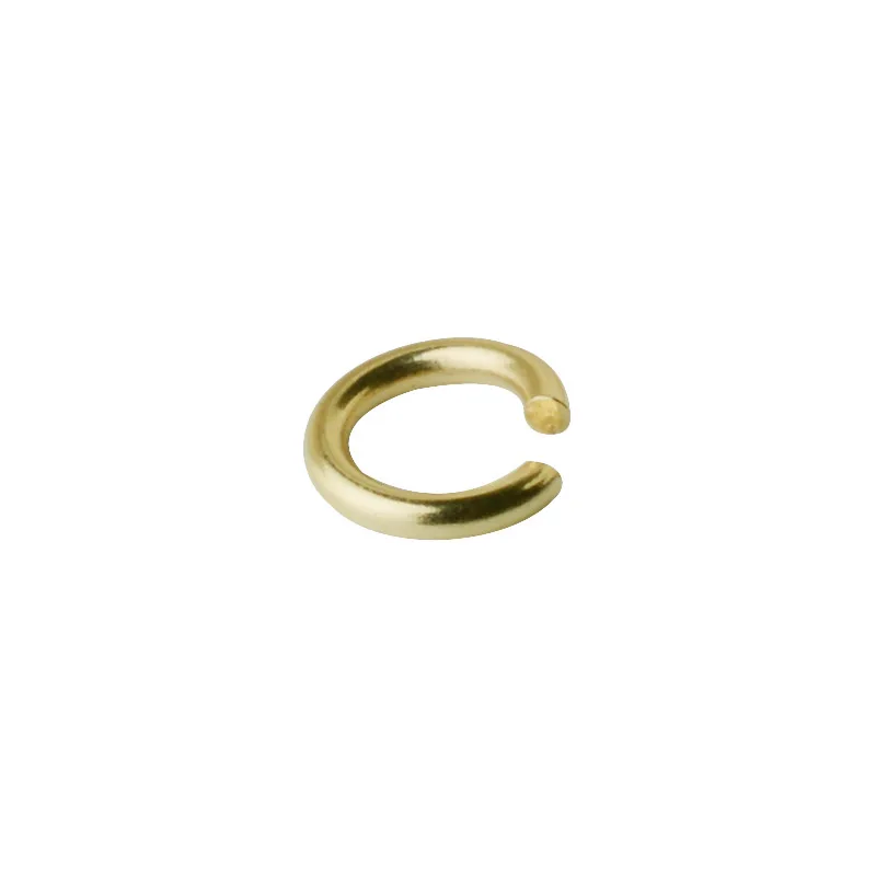 Solid-18k-Karat-Yellow-Gold-Open-Jump-Ring-4mm-Au750-18ct-Circle-Split ...