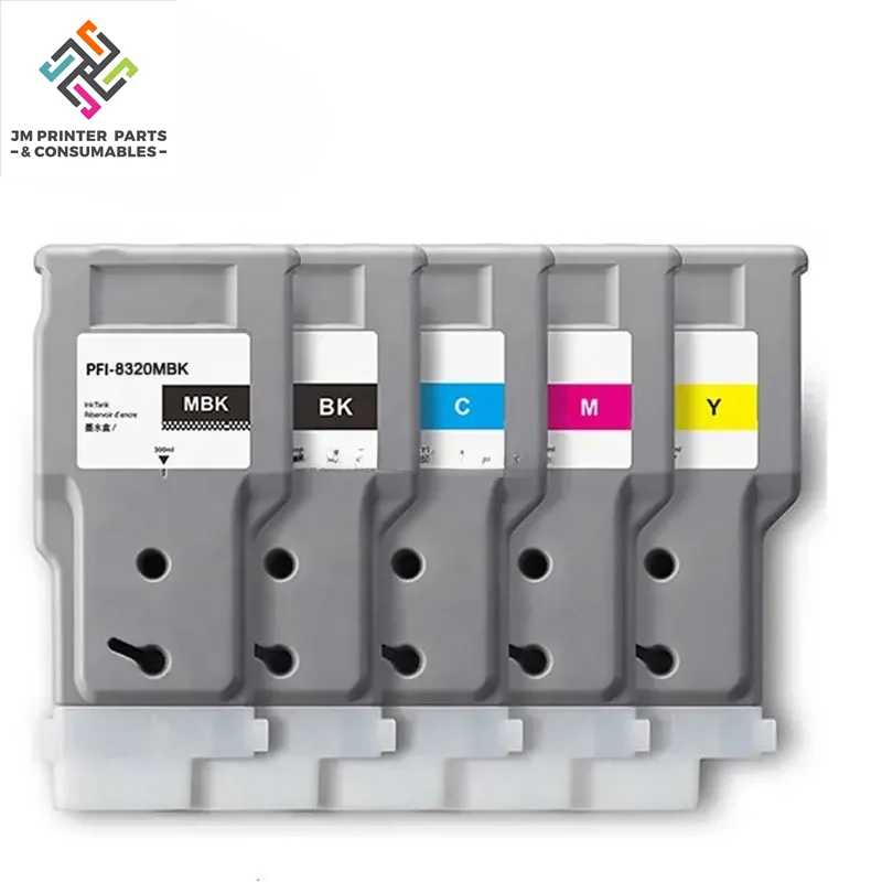 JM-PFI8320-PFI-8320-Cartridge-tinta-Inkjet-warna-Premium-kompatibel ...