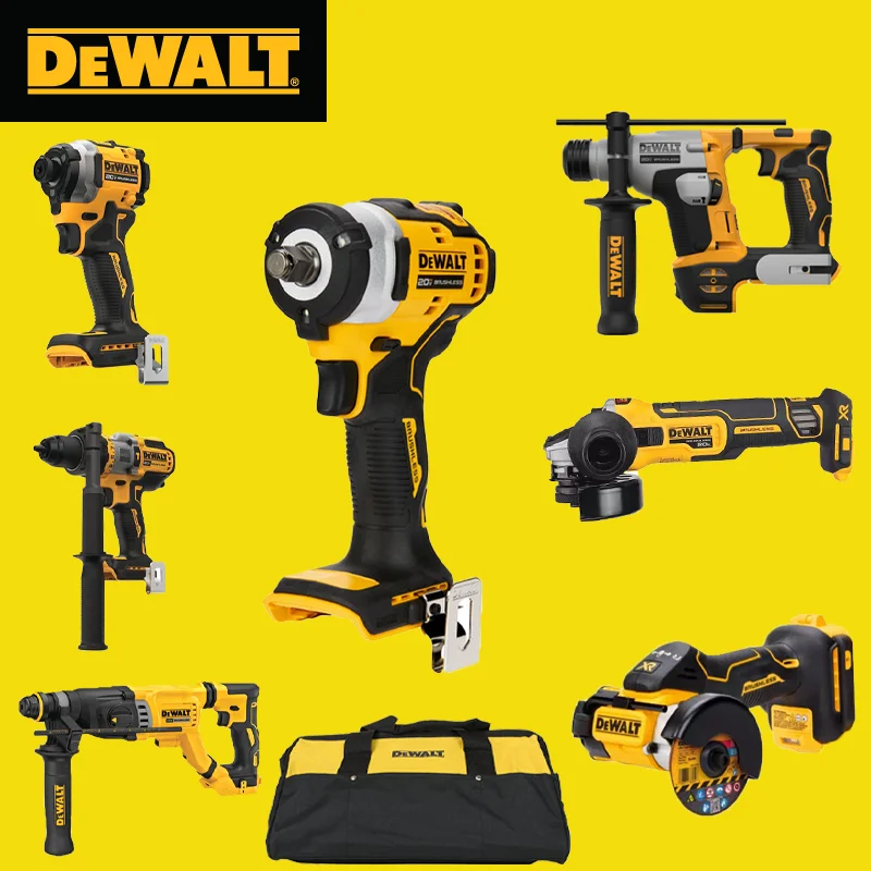 DEWALT Tool Set 20V electric wrench DCF911 with DCF850/DCF887/DCD800/DCD791/DCD999/DCH172/DCH133 ...
