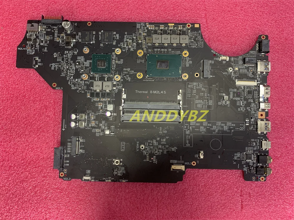 MS-16JD1 REV1.0 MSI MS-16JD PL62 7RC 노트북 마더 보드 I5-7300HQ I7-7700HQ CPU ...