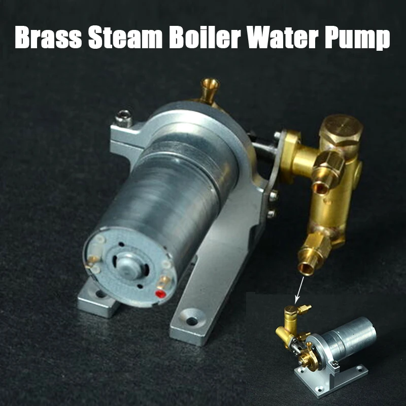 Brass-Steam-Boiler-Water-Pump-6V-Electric-Pump-Stainless-High-Speed ...