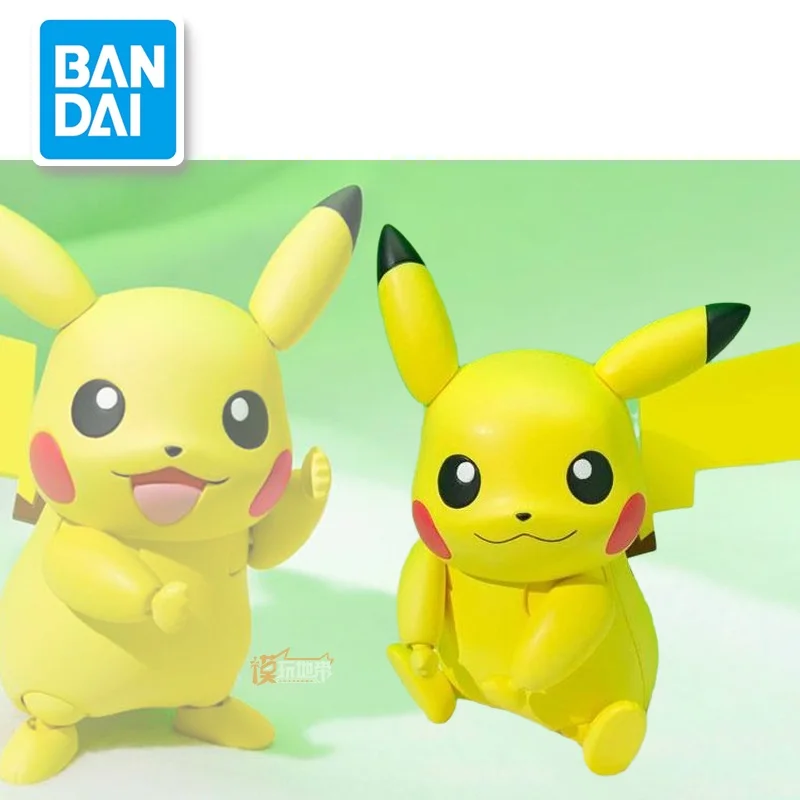 Original-BANDAI-SHF-POKEMON-PIKACHU-Action-Figures-Japanese-Anime ...