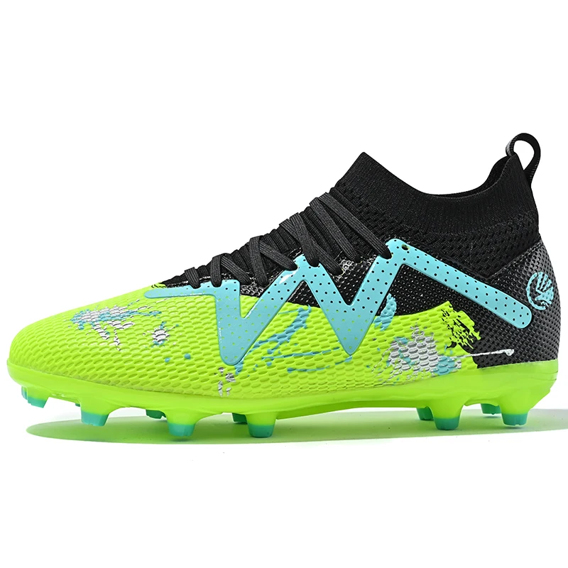Football Boots Men Professional Field Soccer Cleats Teenagers High ...