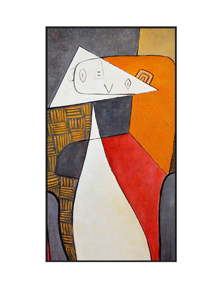 Pure hand painted oil painting Picasso abstract art modern simplicity ...