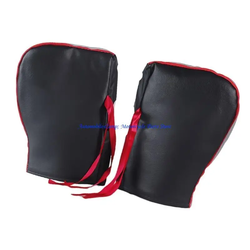 H7BD Motorcycle Handlebar Muffs Waterproof Thermal Lining Hand Muffs ...