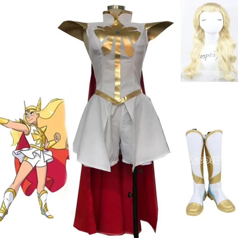 Anime-he-Ra-Princess-Adora-Cosplay-Costume-Uniforms-She-Ra-the ...