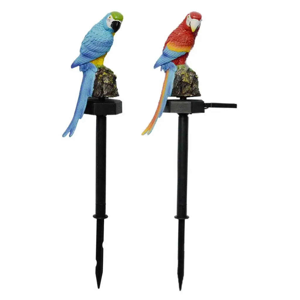 Parrot-Statue-Solar-Powered-LED-Lights-Ornament-Outdoor-Solar-Lamps-for ...