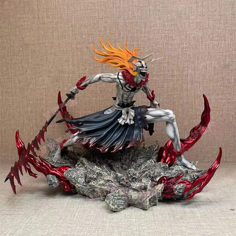 23cm Bleach Figure Kurosaki Ichigo Anime Figures Action Statue Model ...