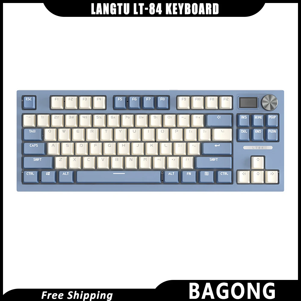 Langtu-Lt84-Keyboard-84-Keys-Rgb-Backlight-Hot-Swap-Mechanical-Keyboards-Long-Battery-Life ...