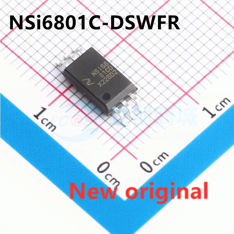 10PCS-New-original-NSI6801C-DSWFR-NSI6801C-NSi68-SOW-6-Isolated-driver ...