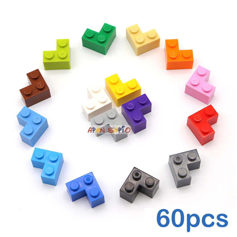 60Pcs-Diy-Bouwstenen-Dikke-Cijfers-Bricks-1-2-Stippen-Educatief ...
