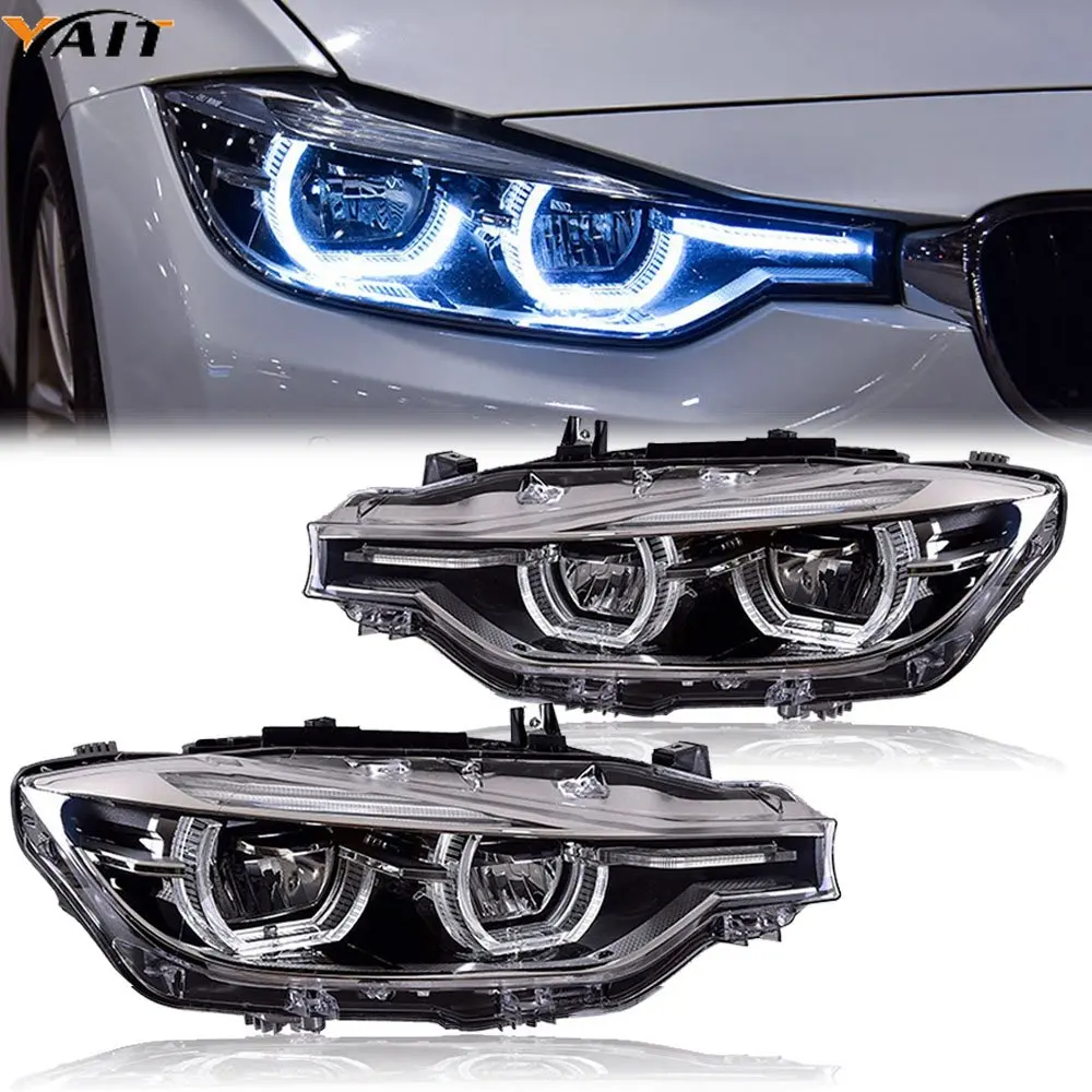 Car Styling Head Lamp for BMW F30 Headlights 2013-2015 F35 LED ...