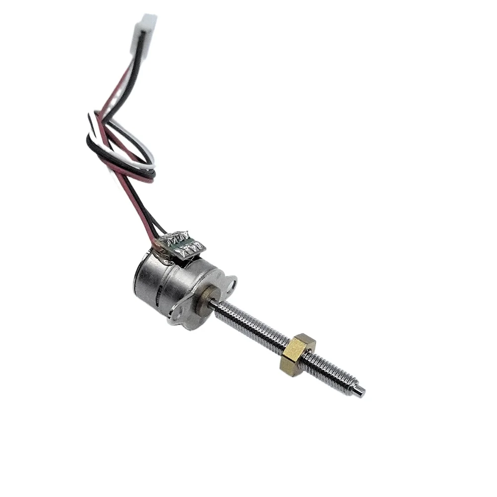 Stroke 23mm long linear actuator Micro Mini 10mm Step Motor 5V 2 phase ...