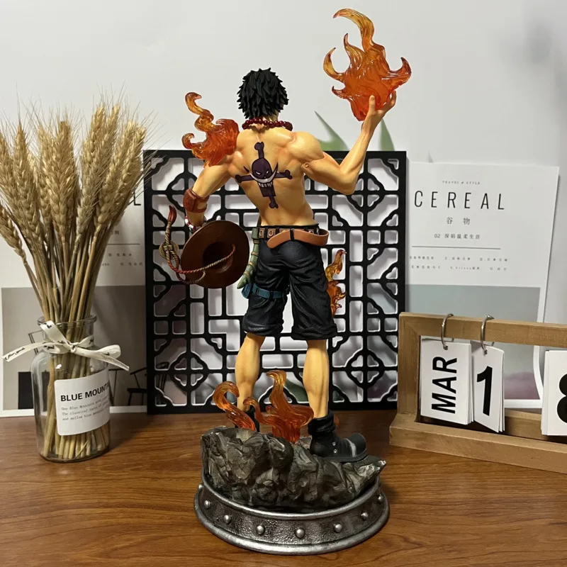 One Piece GK Portgas D Ace Figure LC 32cm PVC | One piece Merchandise ...
