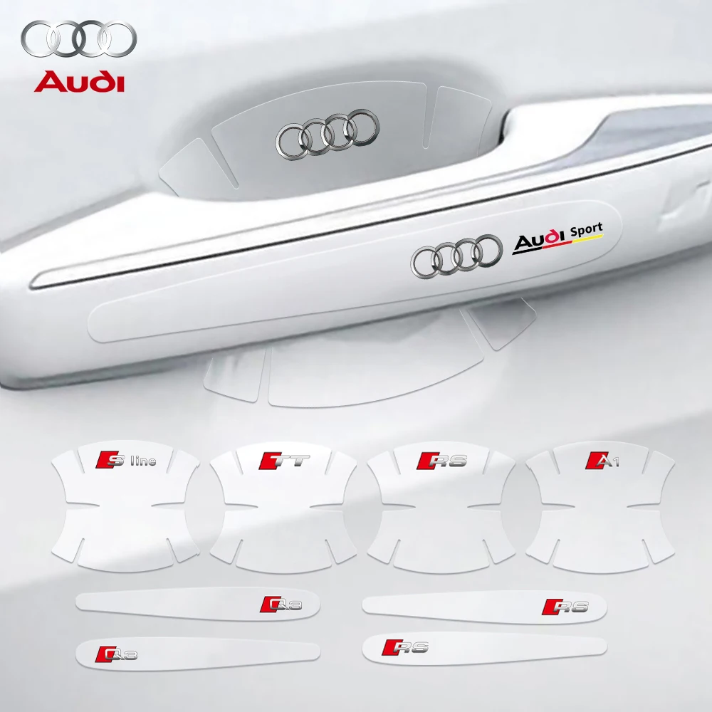 8pcs-Transparent-Car-Door-Handle-Protector-Stickers-Protection-Film-For ...