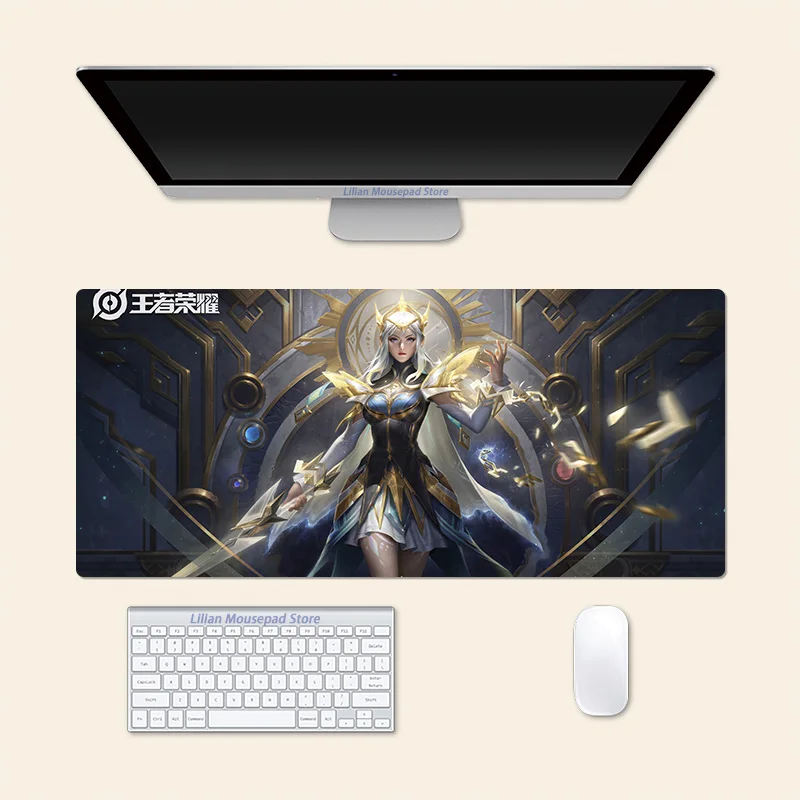 Grand-tapis-de-souris-Lu-Na-Honor-of-Kings-Anime-polym-re-de-jeu-bureau ...