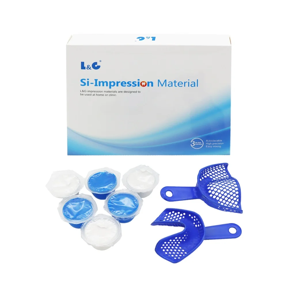 Teeth-Impression-Kit-Putty-Silicone-Material-Tray-Teeth-Molding-Kit-for ...
