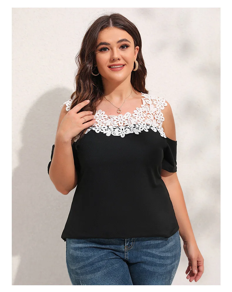 Finjani-Guipure-Off-Shoulder-T-Shirt-Sexy-Women-s-Tops-Fashion-Summer ...