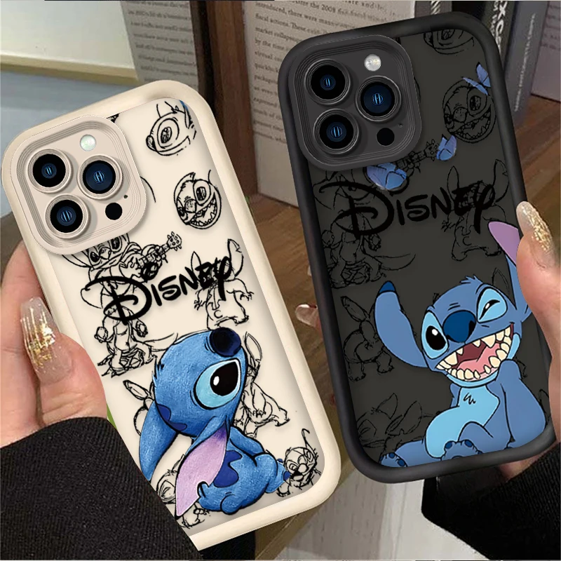Funda-de-tel-fono-Disney-Stitch-The-Baby-para-Xiaomi-Redmi-Note-13-12 ...