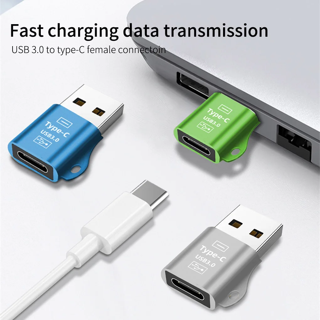 Charging-Adapter-Mini-Phone-USB-to-Type-C-Converter-Portable-USB-3-0 ...