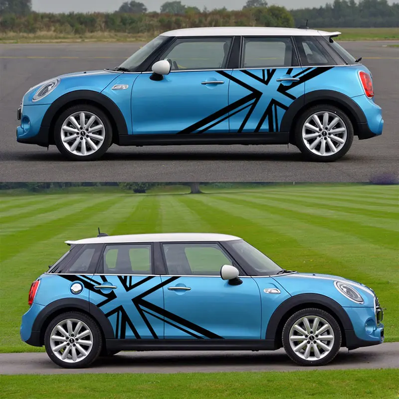 Union-Jack-Side-Door-Stickers-Body-Skirt-Decals-Sticker-Flag-Decoration ...