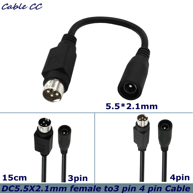 Cable-adaptador-de-corriente-de-impresora-de-cabeza-redonda-conector ...