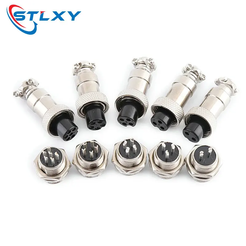 1set-GX12-2-3-4-5-6-7-Pin-Male-Female-12mm-Circular-Aviation-Socket ...