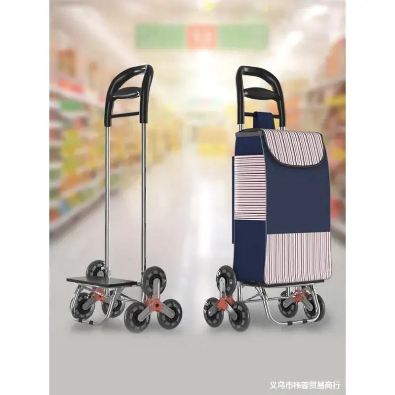 Portable Shopping Cart For Climbing Stairs Small Pull Cart Home Use ...